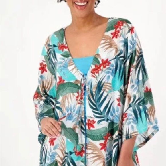 Jantzen | Swim | Nwt Jantzen Xl Tie Front Coverup Brand New With Tags ...